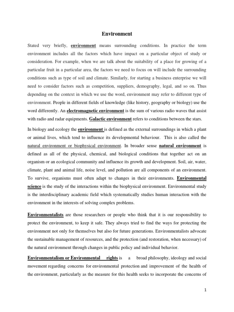Understanding Environmental Factors | PDF | Greenhouse Effect ...