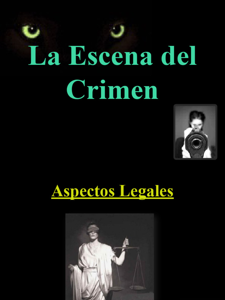 Procesamiento de la Escena del Crimen | PDF | Ciencia forense | Crímenes