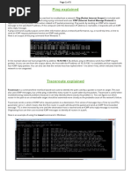 Network Tracing Lab Guide | PDF | Computer Architecture | Communications Protocols