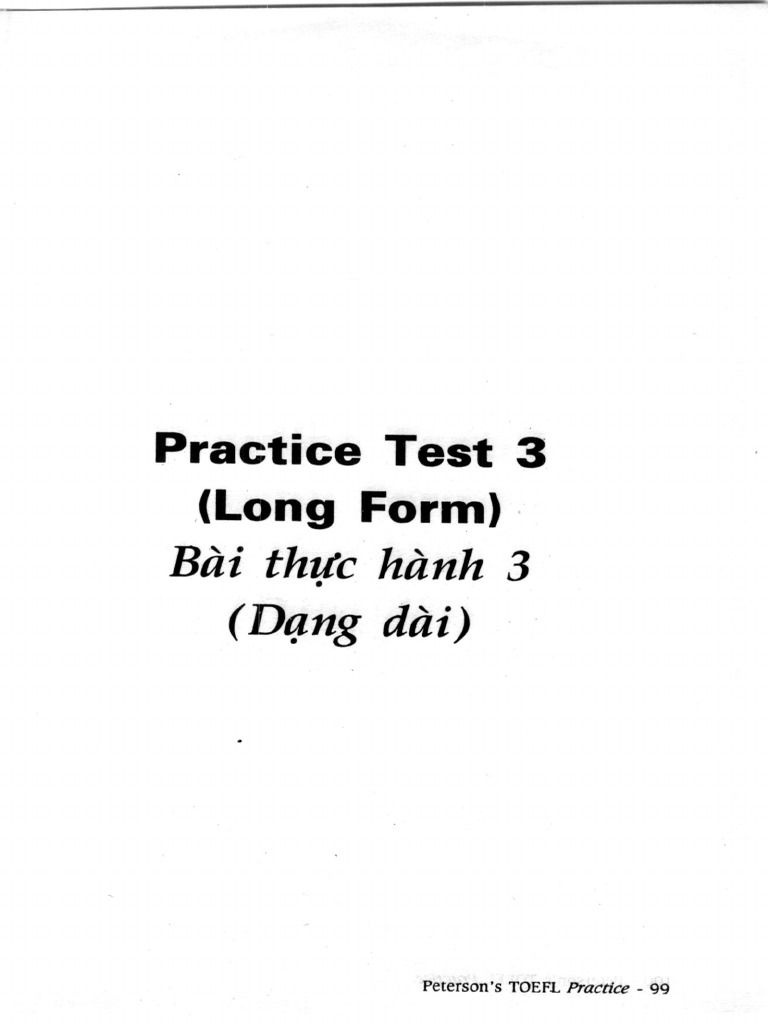 Practice Test 3 | PDF