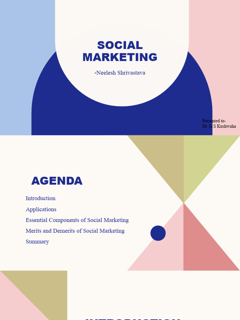 Understanding Social Marketing Principles | PDF | Marketing | Behavior