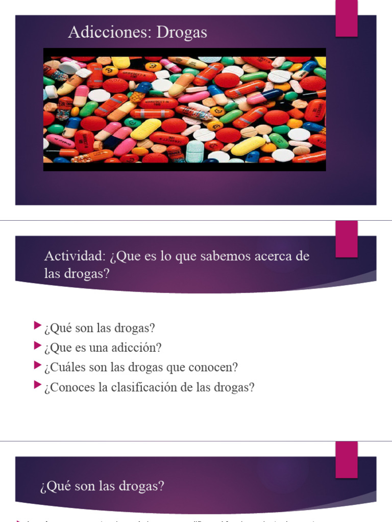 Adicciones Drogas | PDF | La dependencia de sustancias | Drogas