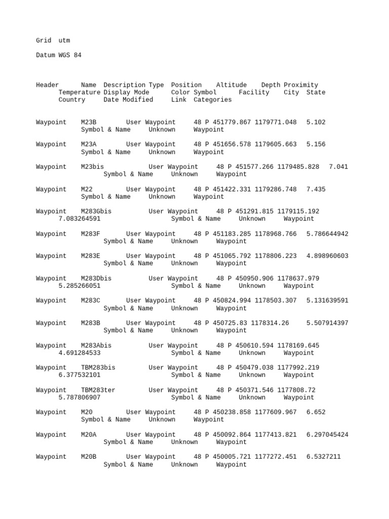 Allbm | PDF | Geodesy | Geographical Technology