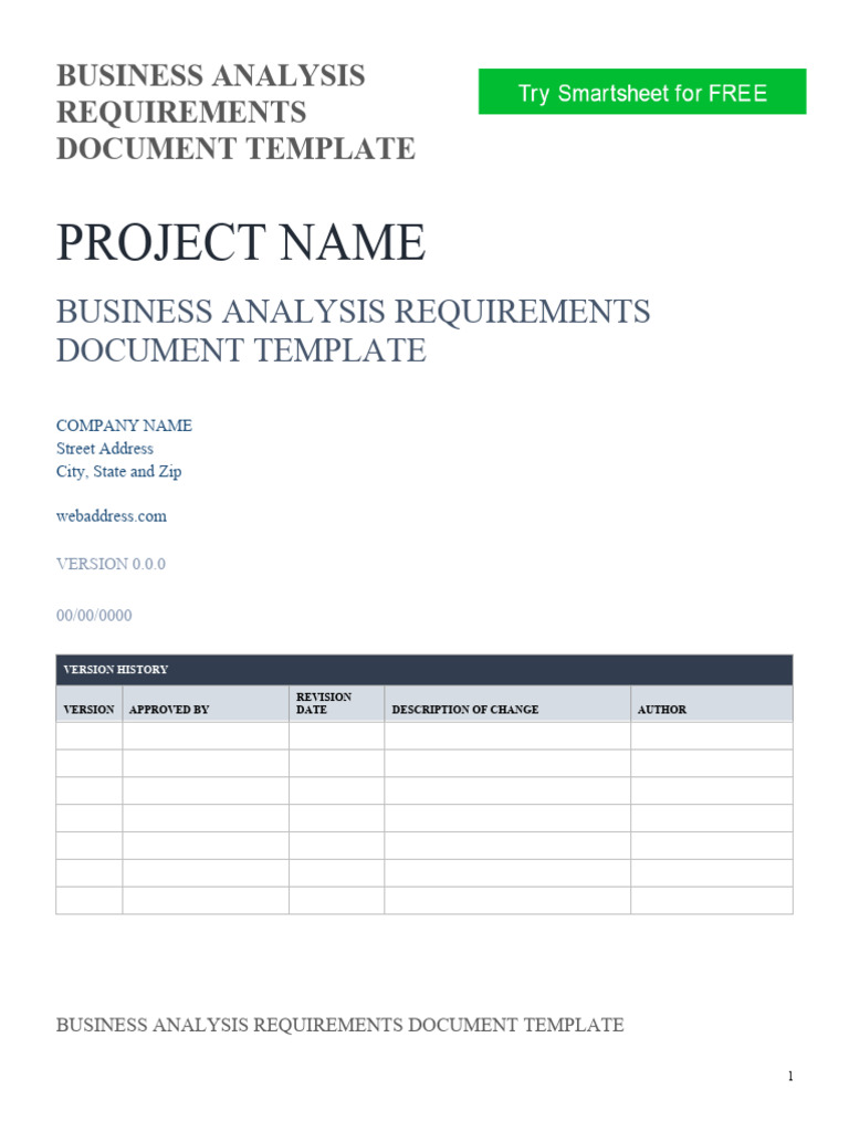 IC Business Analysis Requirements Document 11238 - WORD | PDF | User Interface | Interface ...