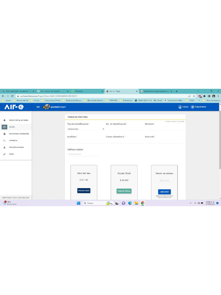 Sobre Pagos Aire | PDF
