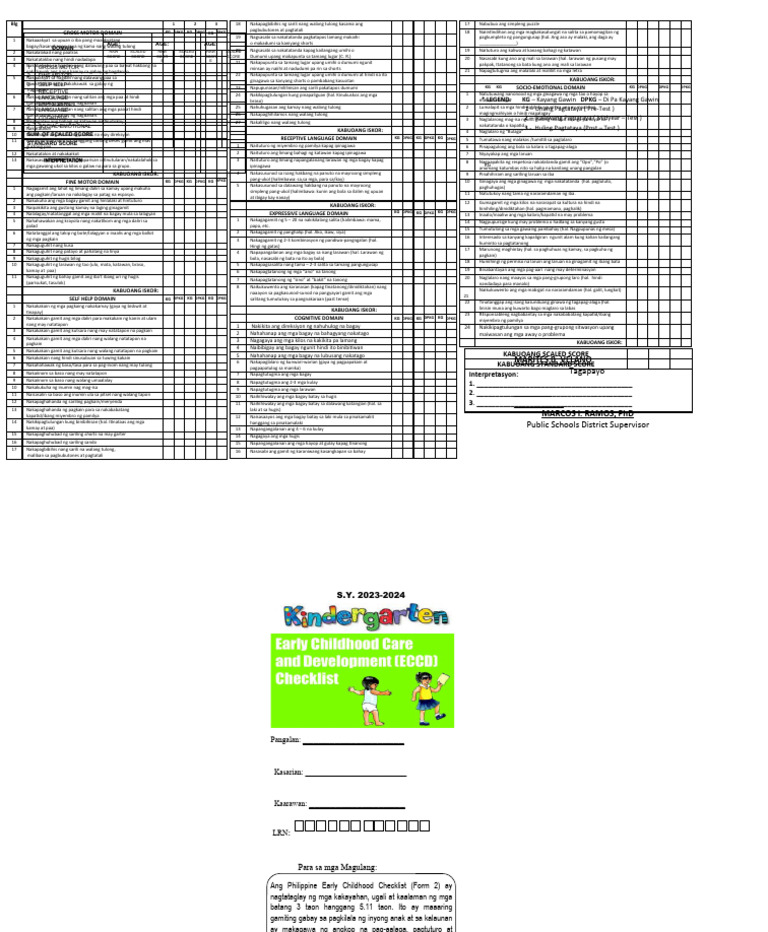 ECD 2022 2023..final Mid Year Assessment EDITED | PDF