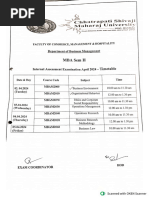 Invigilation Duty Chart | PDF