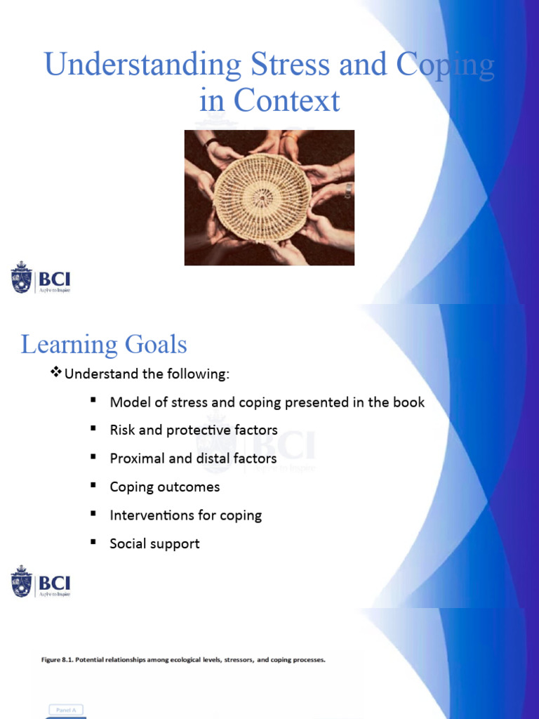 Lecture 8 Stress and Coping | PDF | Social Support | Stress (Biology)
