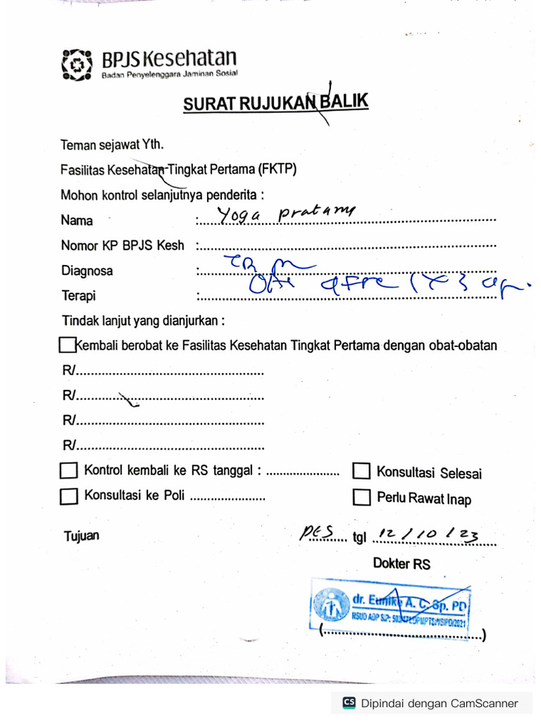 3.7.2 Surat Rujukan Balik | PDF