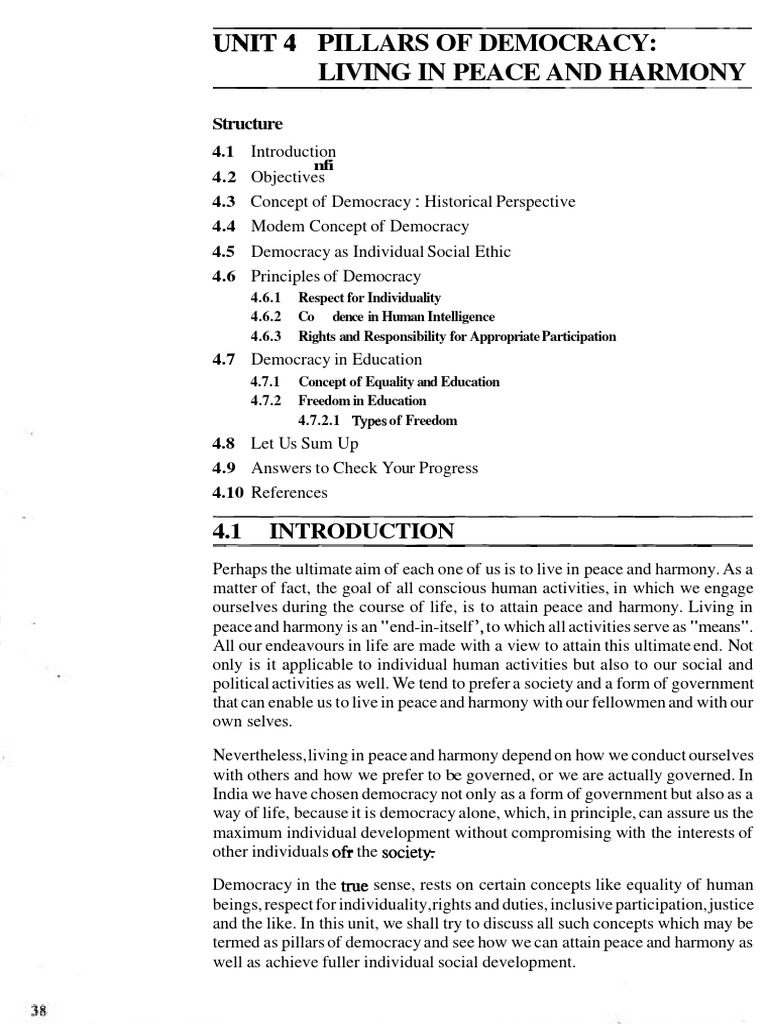 Unit 4 | Download Free PDF | Democracy | Political Ideologies