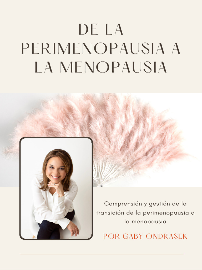 De La Perimenopausia a La Menopausia E Book | PDF | Menopausia | Ciclo ...