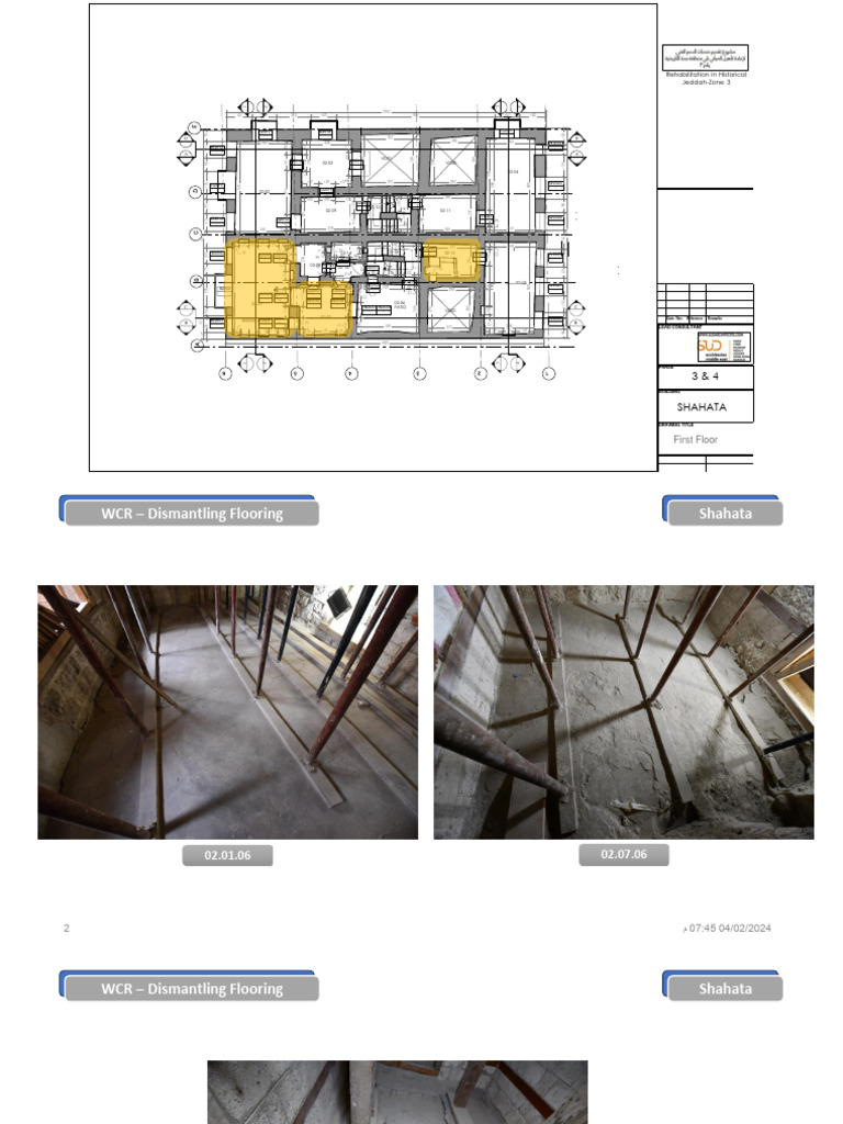 WCR-02 - 04-02-2024 - Dismantling Flooring - Shahata | PDF
