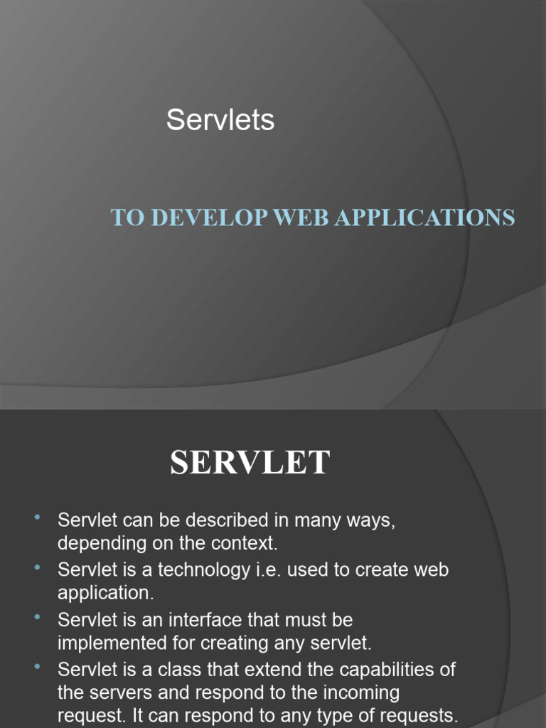 Serv Lets | PDF | Networking | Internet & Web