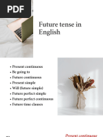 Future Forms - Expressing Future Time - Test-English | PDF | Linguistic ...