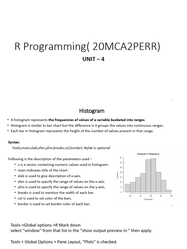 R-Unit 4 | Download Free PDF | Probability Distribution | Probability Density Function