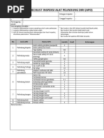 Form Checklist Kotak p3k | PDF
