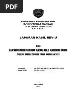 Contoh LHP Audit Ketaatan Pemda | PDF