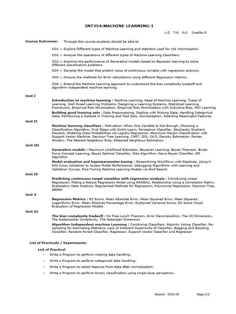 FRM Course Syl Lab Us Ip Download | PDF | Machine Learning | Statistical Classification