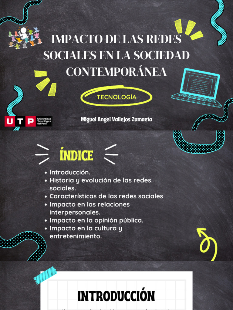 Impacto de Las Redes Sociales en La Sociedad Contemporánea | PDF ...