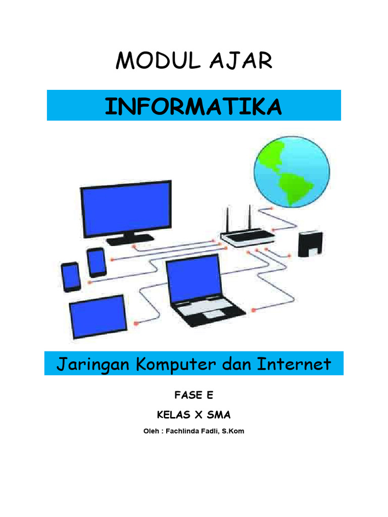 Modul Ajar Jaringan Komputer SMA X | PDF