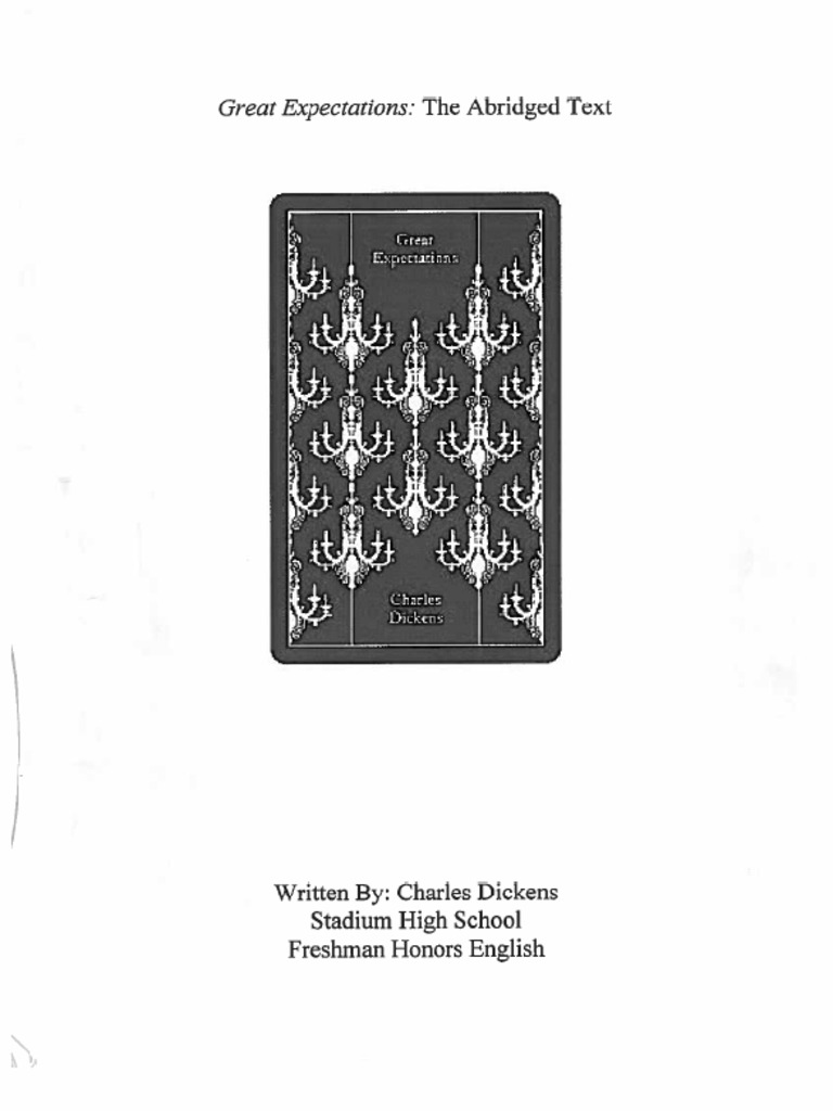 Great Expectations (Blue Textbook Version) | PDF