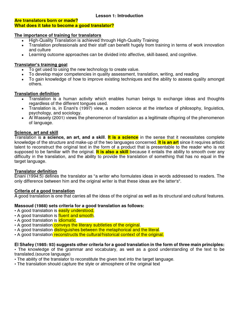 Lesson 1 Merged | PDF | Dictionary | Translations