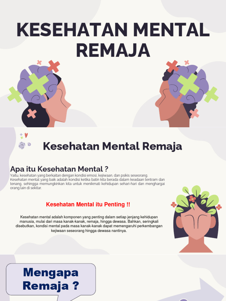 Kesehatan Mental Remaja | PDF