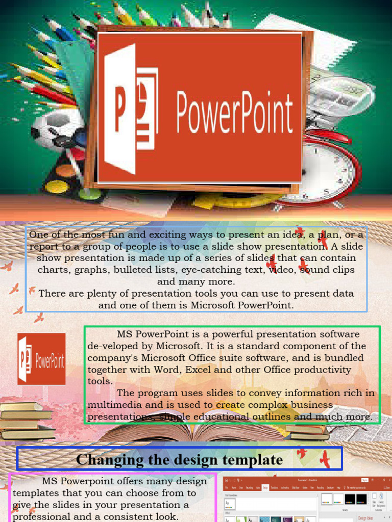 Ms Powerpoint | Download Free PDF | Microsoft Power Point | Computing