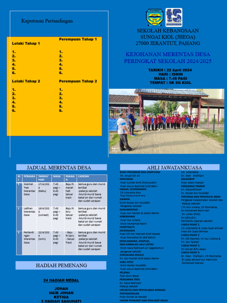 Pamplet Merentas Desa 2024 N 2025 | PDF