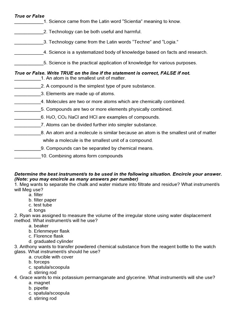 Science 6 | PDF | Suspension (Chemistry) | Mixture