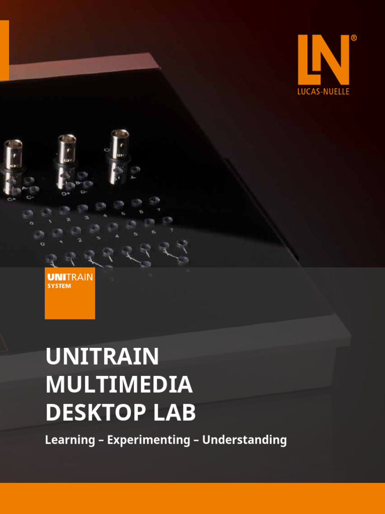 UniTrain Multimedia Desktop Lab Catalog | PDF | Rectifier | Amplifier