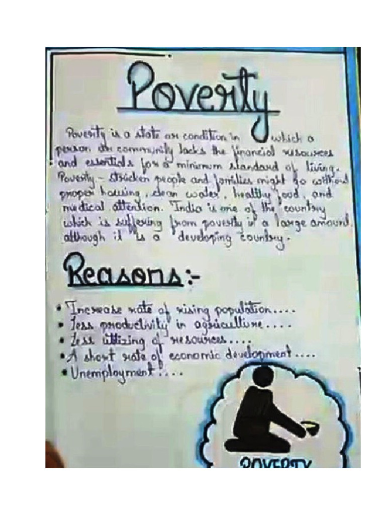 Cbse Class 10 Poverty | PDF