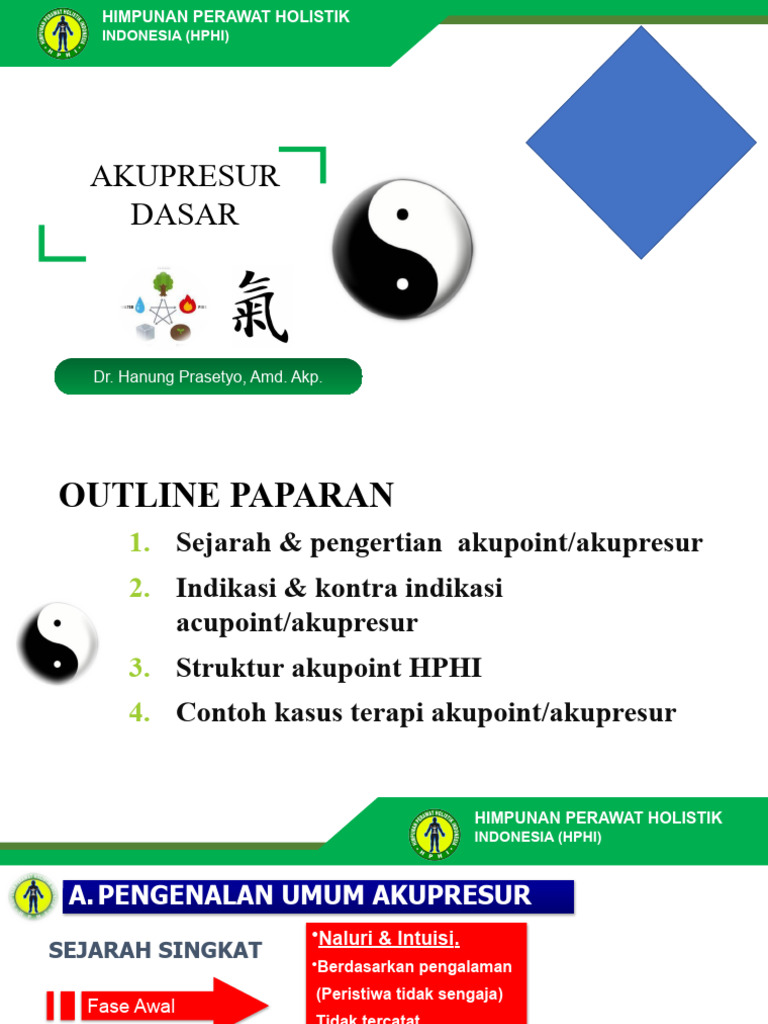 Akupresur Dasar - Hanung P | PDF