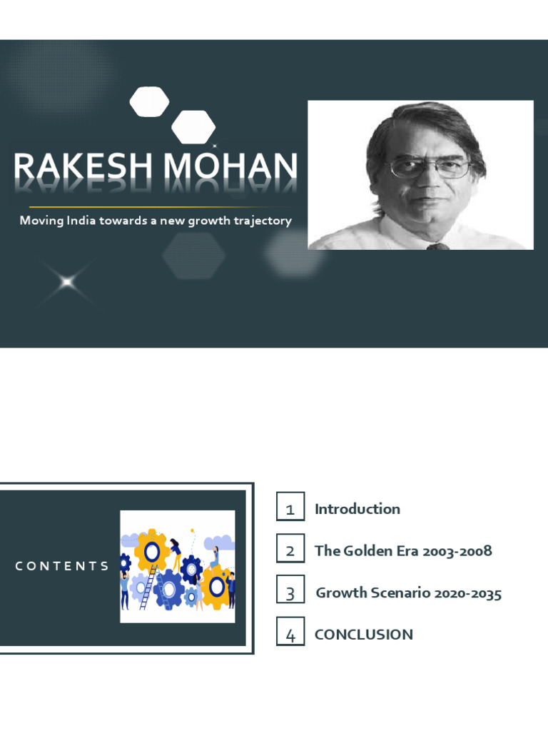 Rakesh Mohan | PDF | Fiscal Policy | Economic Growth