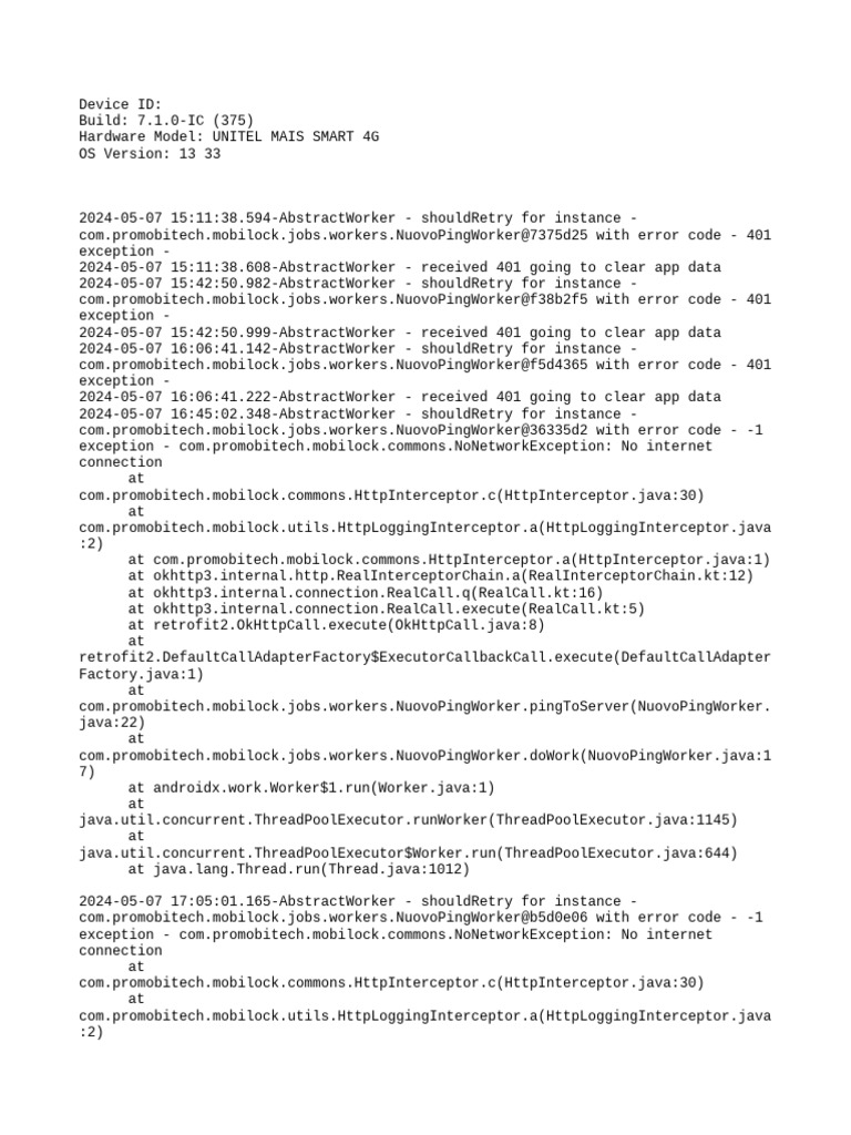 Nuovo Log1 | PDF | Java (Programming Language) | Computer Programming