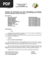 State of Barangay Address2025 | PDF