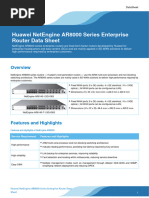 Huawei NetEngine AR651C Enterprise Router Datasheet | PDF | Router ...