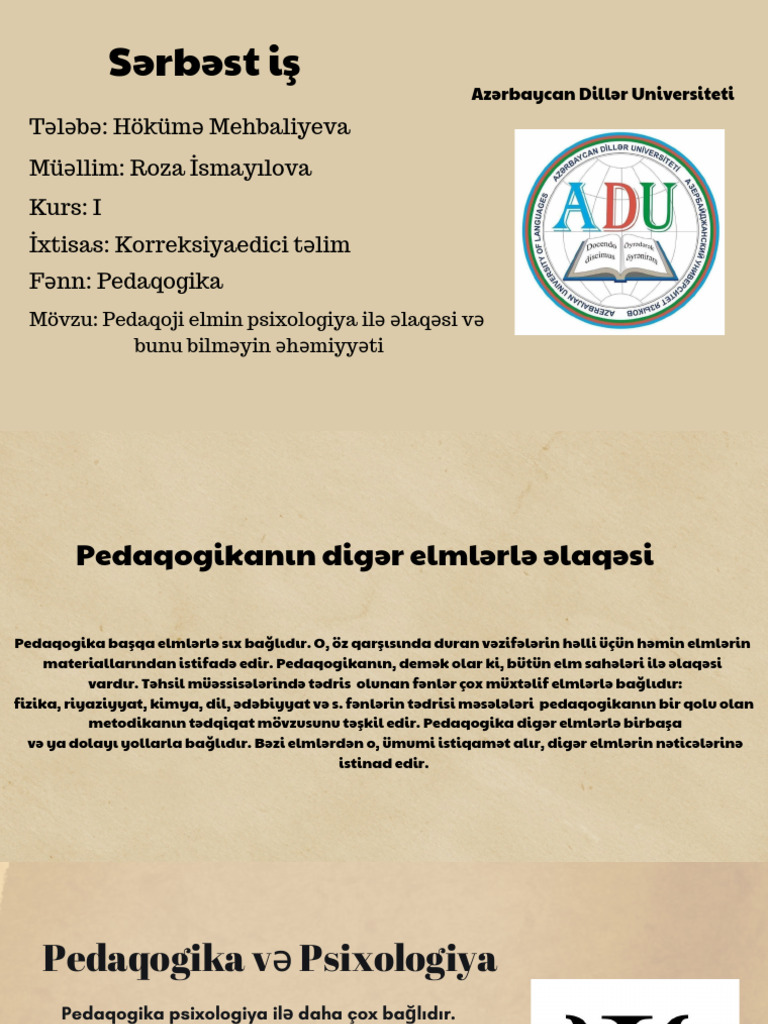 Pedaqogika | PDF