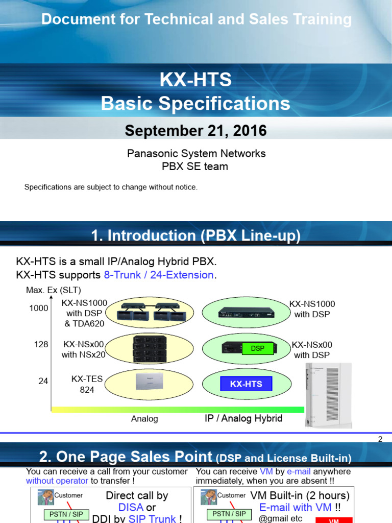 PBX Training for Tech & Sales | PDF | Session Initiation Protocol ...