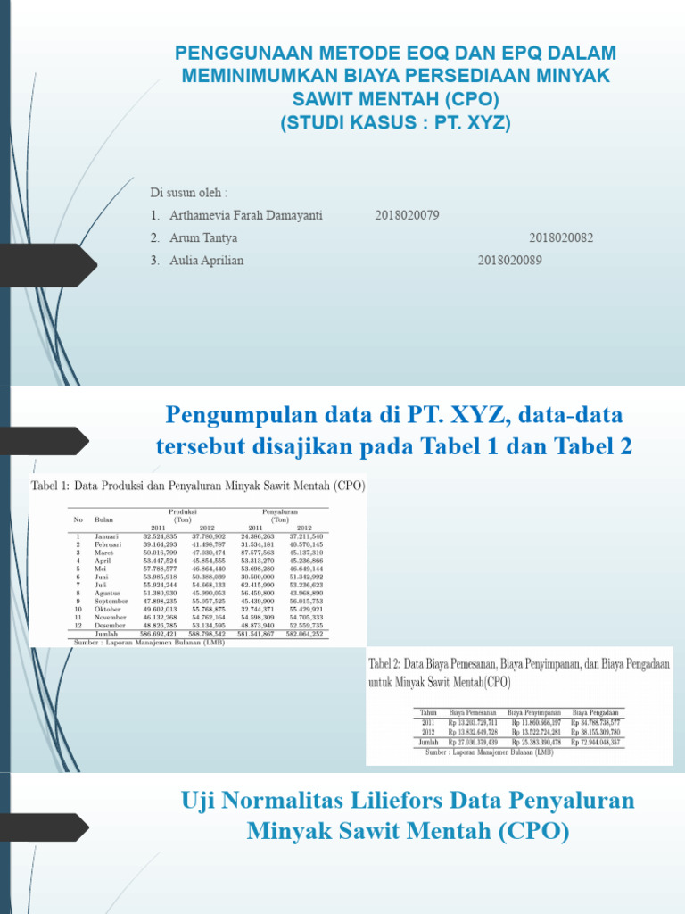 Presentasi M.Operasional II | PDF | Teknologi & Rekayasa