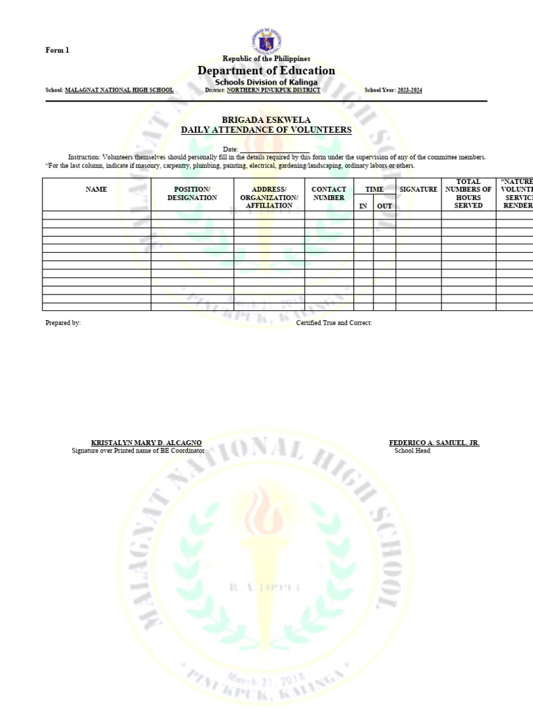 BE Form 4 | PDF
