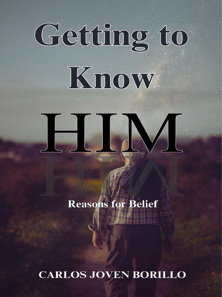 Getting To Know Him | PDF | Nevi'im | Chapters And Verses Of The Bible
