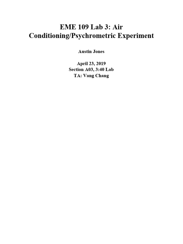 EME_109_Lab_3.pdf | PDF | Enthalpy | Entropy