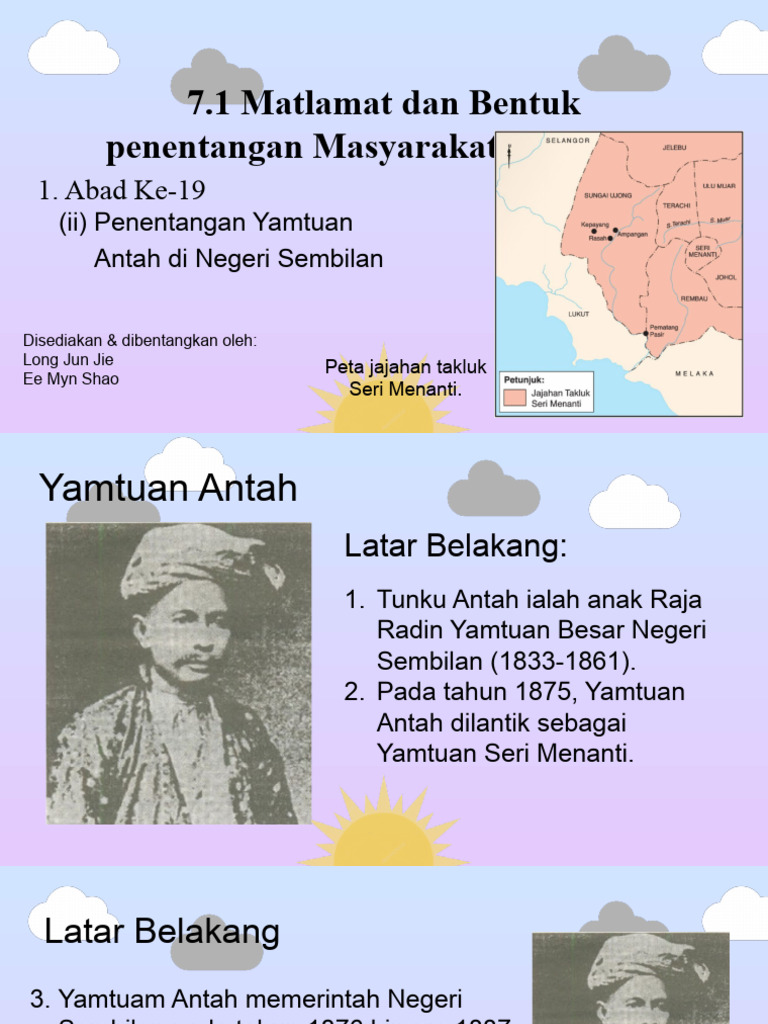 Penentangan Yamtuan Antah di Negeri Sembilan | PDF