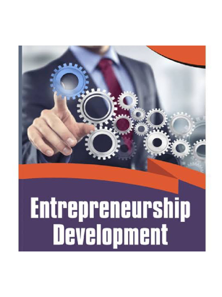 Entrepreneurship Development | PDF | Business Plan | Entrepreneurship