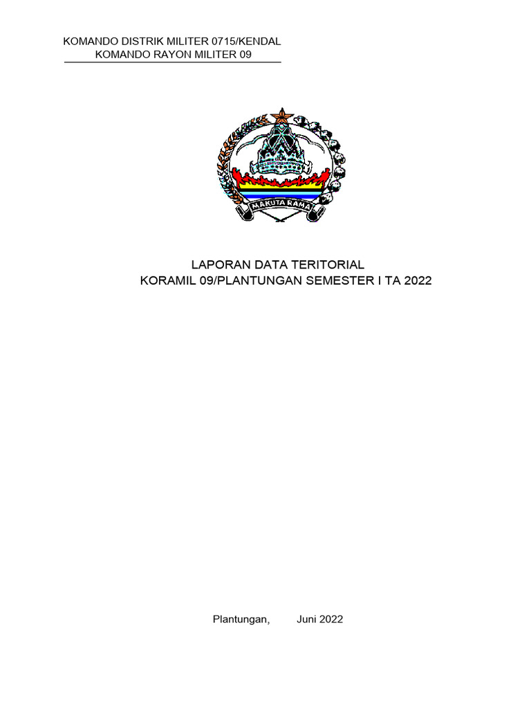 4 Lap Data Ter TTL Binter SM I 2022 | PDF | Ilmu Sosial | Sains ...