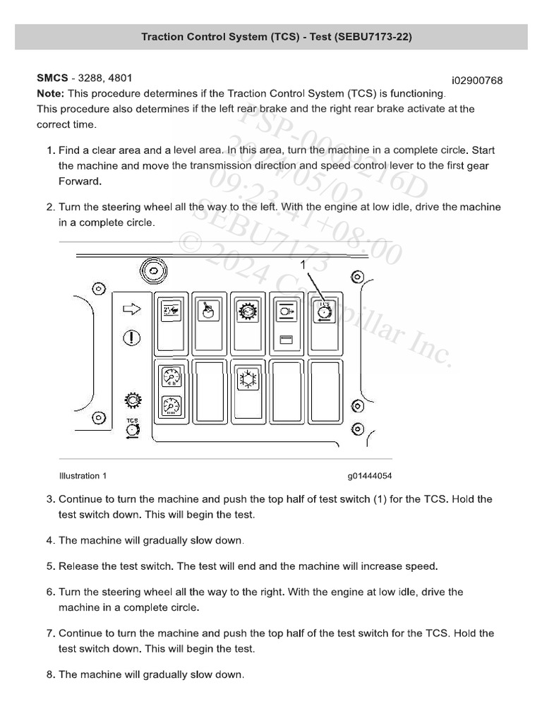 Traction Control System - Test | PDF