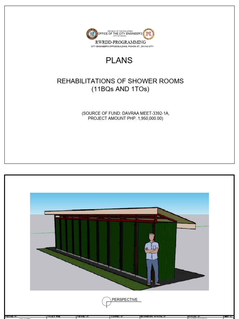 Shower Room Plan | PDF | Components | Electrical Components