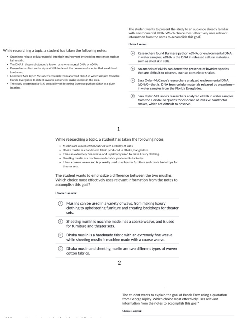 Rhetorical Synthesis - Medium | PDF