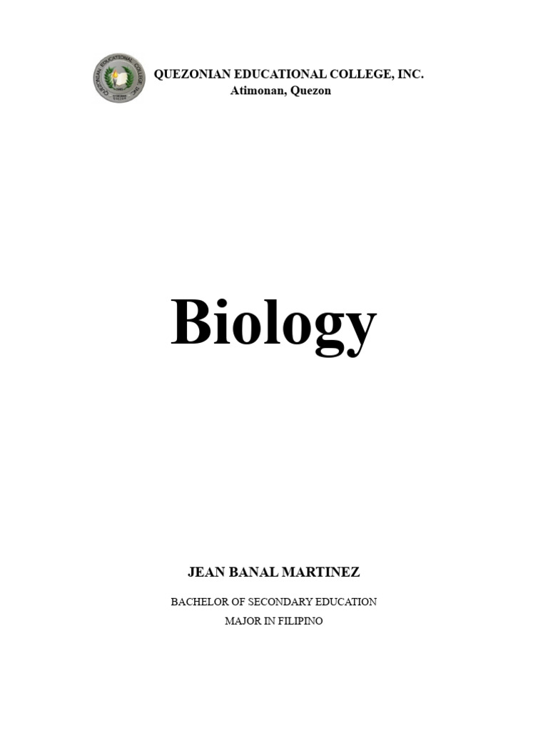 Biology Term Paper | PDF | Cell (Biology) | Life